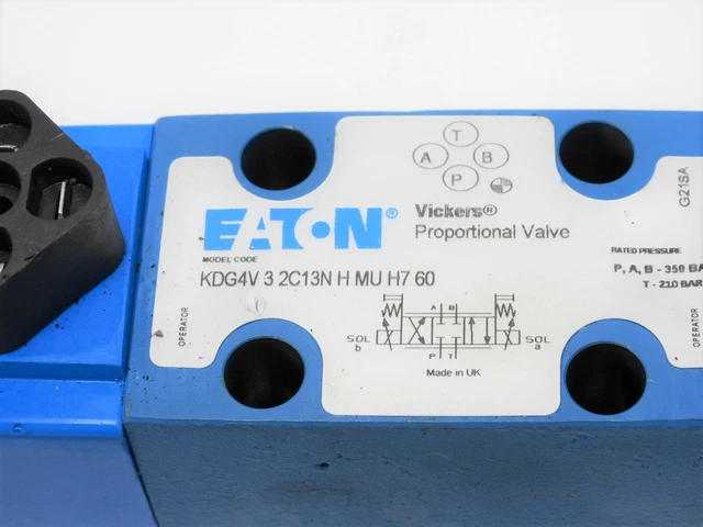 VÁLVULA HIDRÁULICA PROPORCIONAL Eaton Vickers KDG4V-3-2C13-N-H-M-U-H7 ...