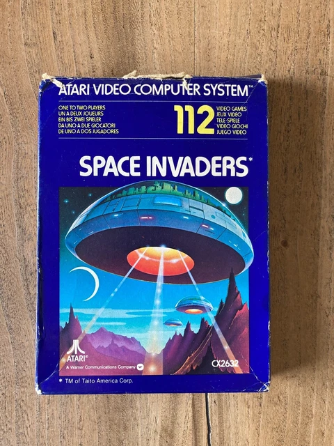 ATARI 2600 SPACE INVADERS. PAL version. Boxed and Complete. $43.09 ...