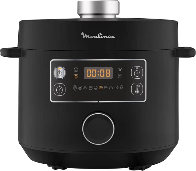 CE7548 TURBO CUISINE Multicooker Veloce, 5 Litri, Pentola a Pressione ...