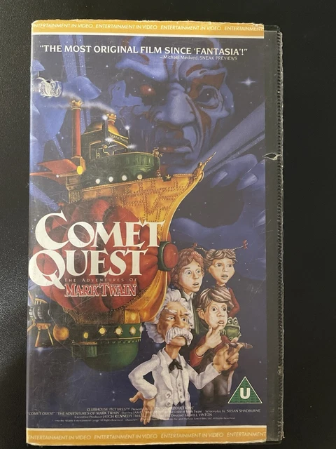 COMET QUEST (VHS) 1985 James Whitmore, Rare Stop Motion Claymation ...