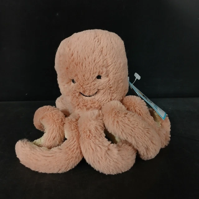 JELLYCAT OCTOPUS JELLY6466SH w Tags Small Plush Soft Collatable Teddy ...