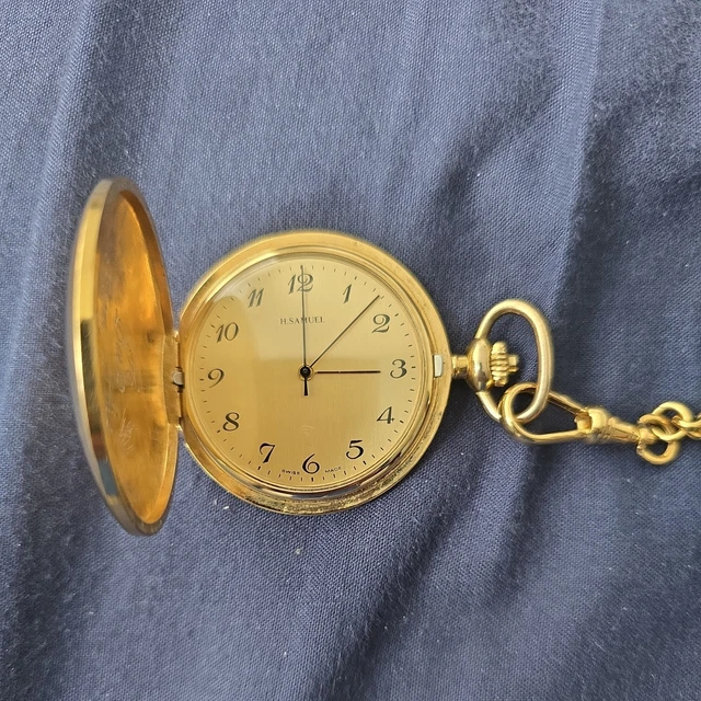 H. SAMUEL (SWISS) Men's Manual-Wind Pocket Watch (Vintage) £104.72 ...