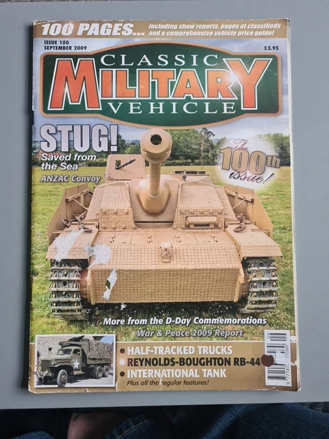 CLASSIC MILITARY VEHICLES Magazine, Issue 100, September 2009, War ...