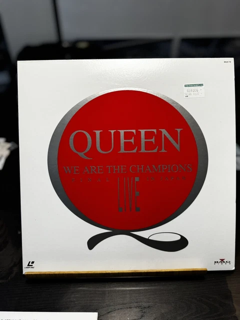 RARE QUEEN FREDDIE Mercury Final Live In Japan Laser Disc BVLP-79 BMG ...