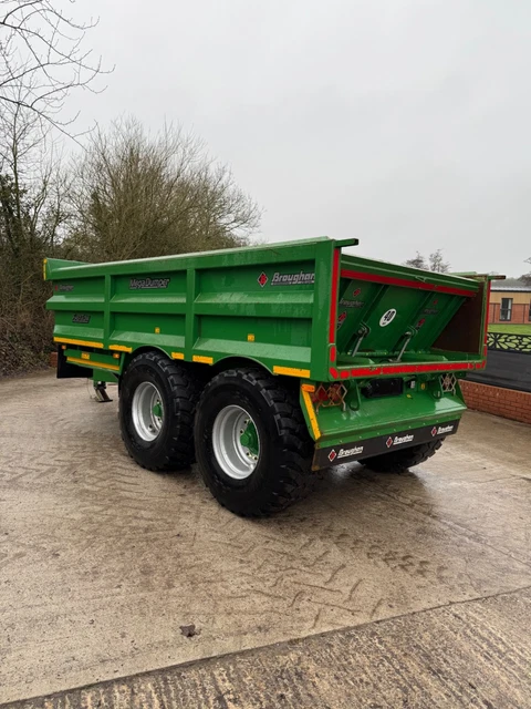 BROUGHAN 16 TON Dump Trailer (2023, Fast Tow) £17,495.00 - PicClick UK