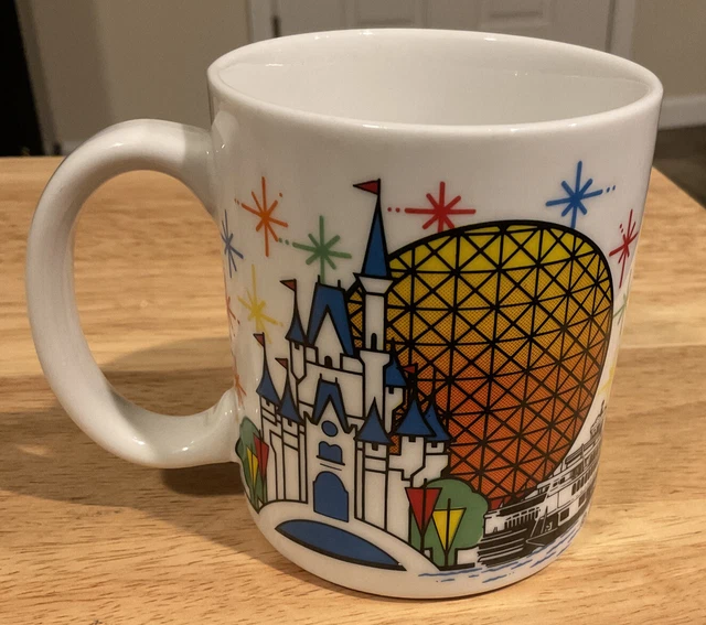 VINTAGE WALT DISNEY Magic Kingdom Epcot 4” Coffee Cup Mug “Jimmy” £7.60 ...