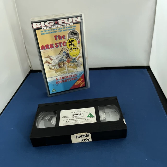 THE ARK STORIES 6 Animated Adventures VHS John Ryan Pugwash £27.50 ...