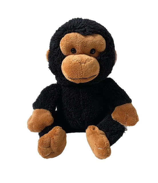 KEEL TOYS PIPPINS Monkey Soft Toy Teddy Bear Beanie Black 6" Chimp ...