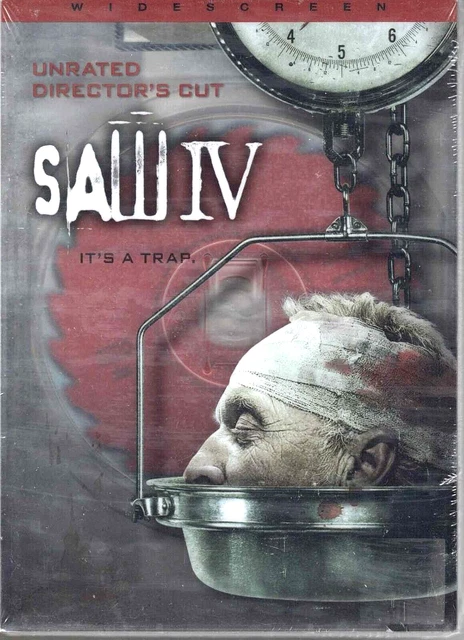 SAW IV: UNRATED Director's Cut [DVD, 2007, Widescreen] New/Sealed $10.79 - PicClick CA