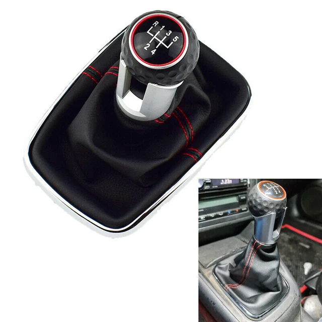 5 SPEED GEAR Shift Knob For Volkswagen Mk4 Golf/GTI/R32 Mk4 Jetta/Bora ...