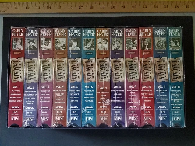 LITTLE RASCALS 1994 VHS Tapes Vol 1 - 12 Cabin Fever Complete Boxed Set ...