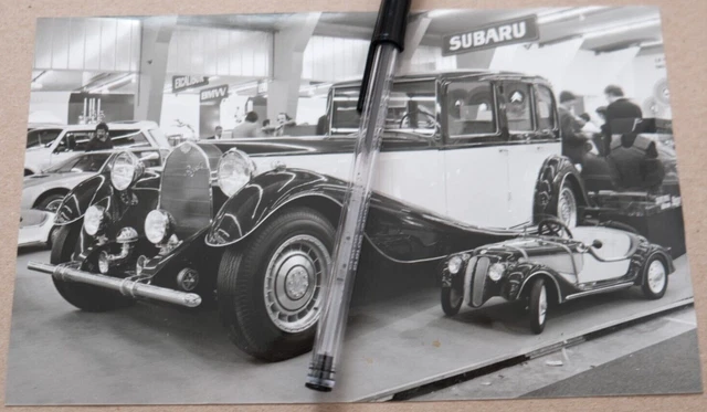 SBARRO BUGATTI ROYALE & Junior 328 BMW Photo Foto Presse Originale *No ...