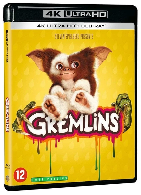 GREMLINS 4K ULTRA-HD (4K UHD Blu-ray) Zach Galligan Phoebe Cates Joe ...