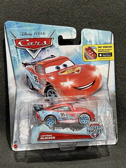 DISNEY PIXAR CARS Ice Racers Lightning McQueen 1:55 Diecast Mattel $37. ...