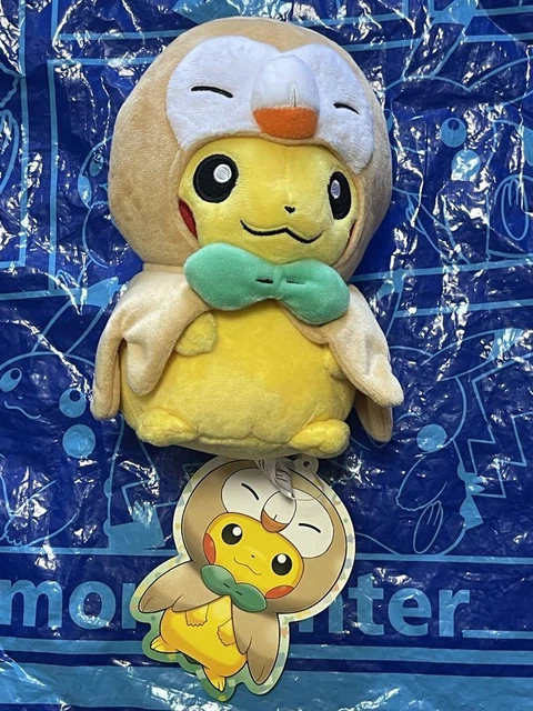 POKEMON PELUCHE PIKACHU in (Rowlet Bauz Brindibou) Poncho #9181 EUR 302 ...