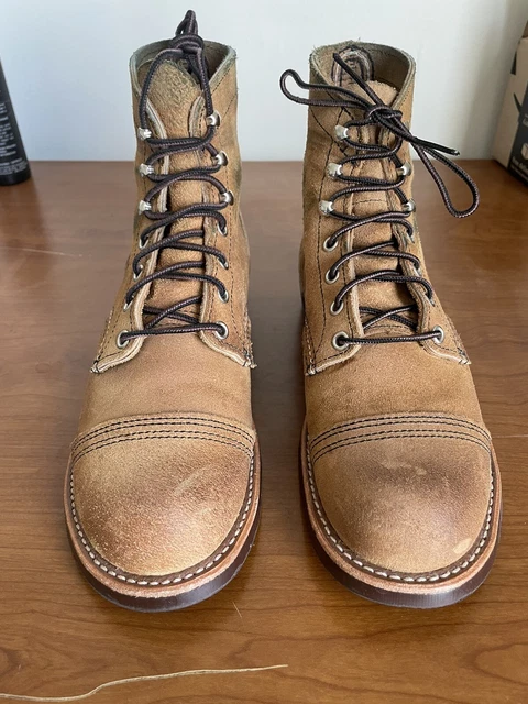 RED WING IRON Ranger 8083 Hawthorne Muleskinner Made In USA Mens 7D £ ...