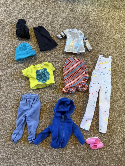 MATTEL CREATABLE WORLD Doll lot shoes outfit Clothes Fits Blythe Sindy ...