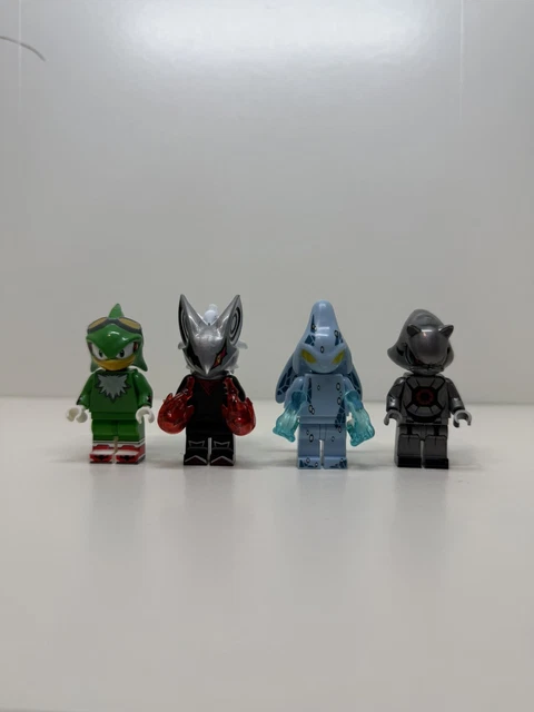 SONIC THE HEDGEHOG - Jet, Chaos, Mecha Sonic, Infinite- MiniFigures £16 ...