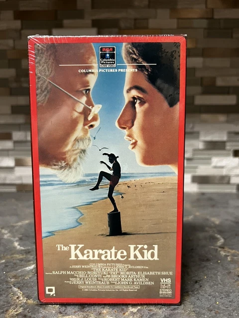 THE KARATE KID VHS Sealed RCA Rare Red Border Box w/ Watermarks £142.27 ...