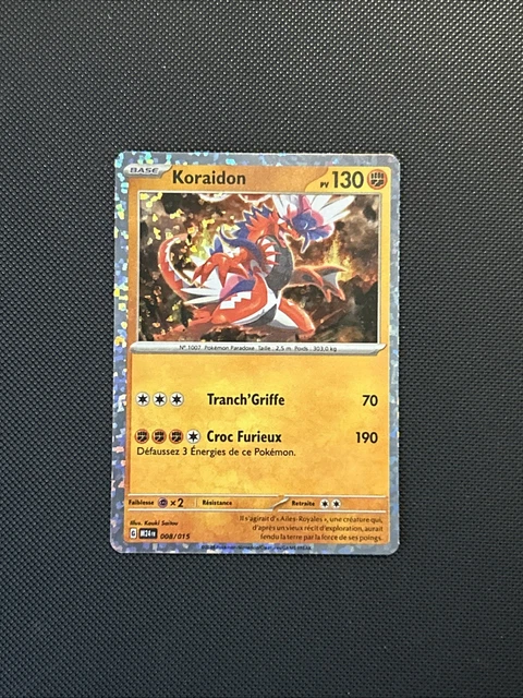 CARTE POKÉMON KORAIDON 008/015 Holo McDonald'S M24 Promo 2024 FR Neuf EUR 4,90 - PicClick FR