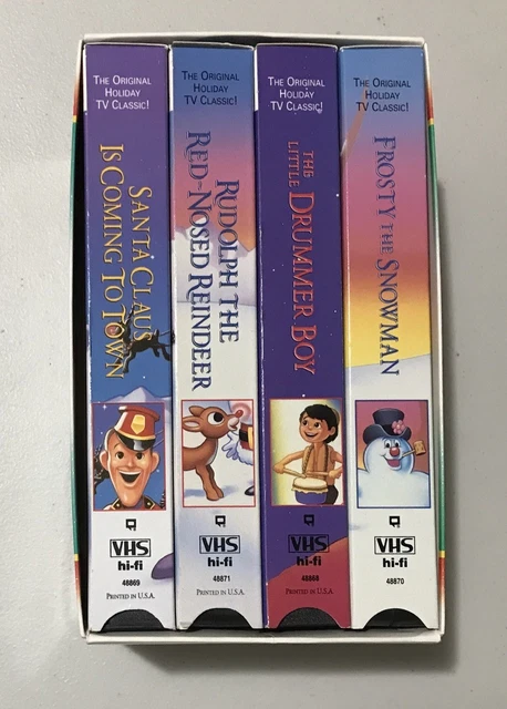 CHRISTMAS CLASSICS SERIES Set Of 4 VHS Video Tapes - Boxed Set ...