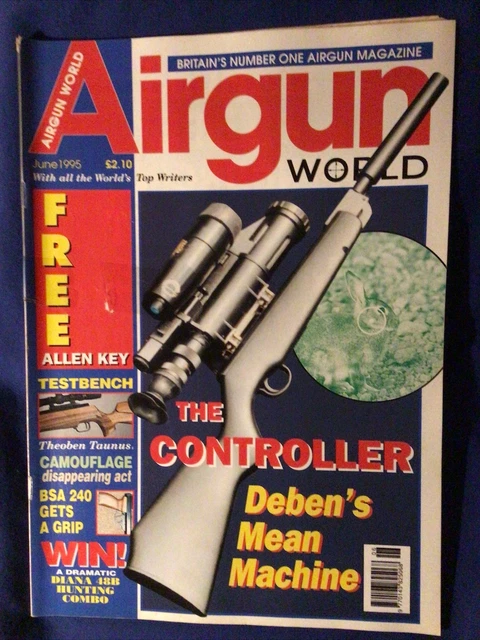AIRGUN WORLD JUNE 1995. Theoben Taunus, BSA 240,Customise Your Stock ...