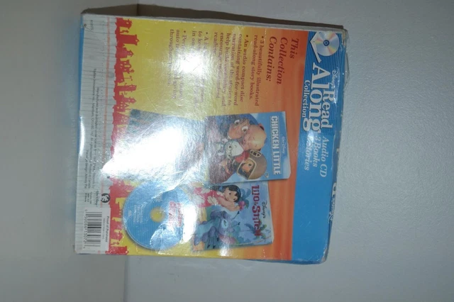 DISNEY READ ALONG Collection Instant Classic Stories Audio CD & 3 Books ...