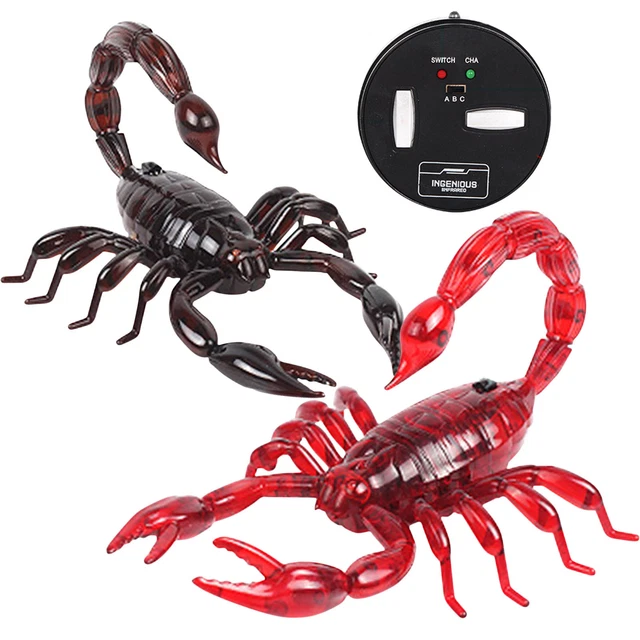 SCORPION RC TOY Remote Control Scorpion Infrared Joke Insect Scary ...