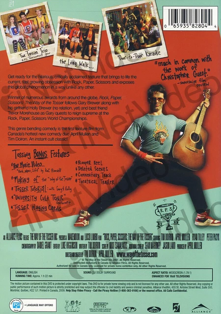 ROCK PAPER SCISSORS - Way Of The Tosser New Dvd £10.18 - PicClick UK