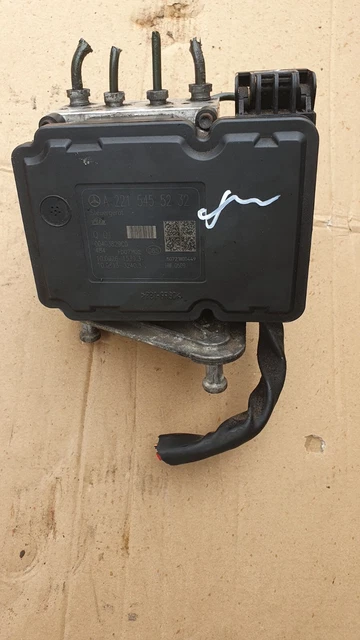 MERCEDES BENZ S-CLASS W221 CDI Control Unit ABS A2215455232 A2214310512 ...