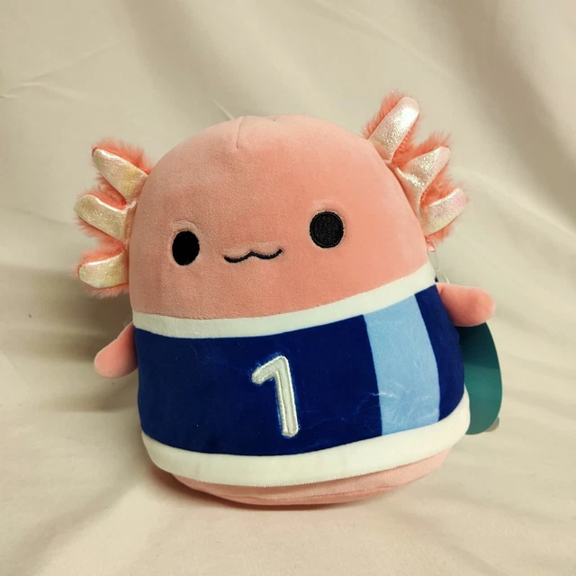 SQUISHMALLOWS ARCHIE THE Axolotl 8 Inch football shirt squishmallow ...