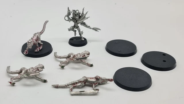 WARP BEASTS WITH Beastmaster Dark Eldar Drukhari Warhammer 40K 3rd ...