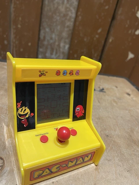PAC-MAN DESKTOP MINI Arcade Game Classic Retro Hand Held Toys Video ...