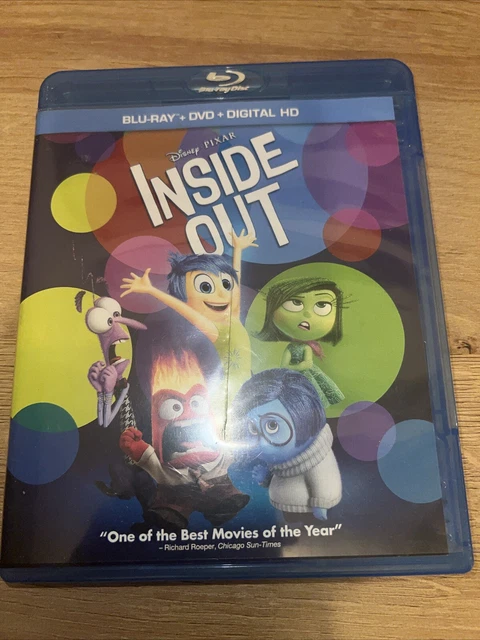 DISNEY'S INSIDE OUT - Blu Ray/DVD EUR 2,56 - PicClick FR