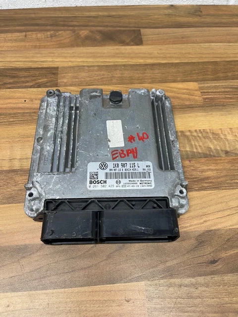 VW GOLF MK5 GTI Petrol ECU Engine Control Module Unit 1K0907115L £120. ...