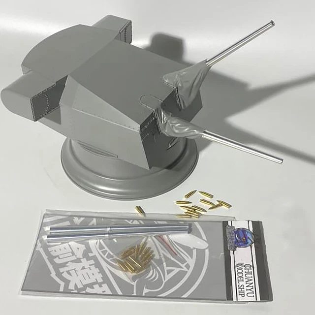 1/35 SCALE METAL Barrel Shell Kit for Bismarck 15CMSKC/28Guns Takom ...