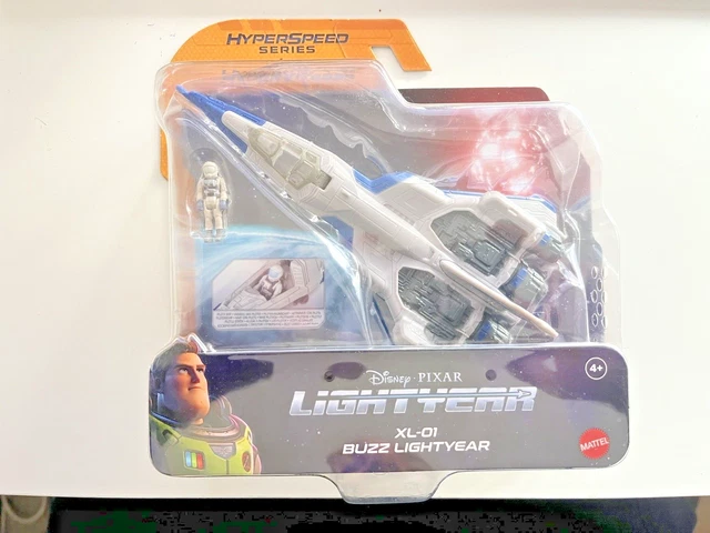 DISNEY PIXAR LIGHTYEAR Hyperspeed Series XL-01 Rocket Ship & Mini Buzz ...