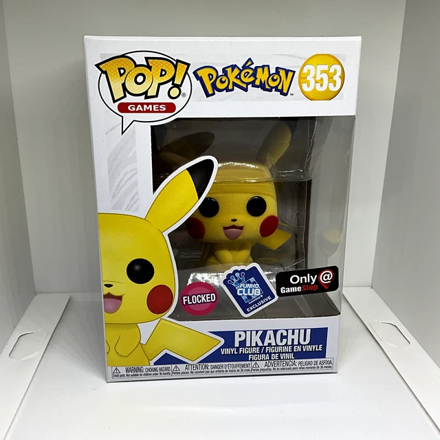 FUNKO POP PIKACHU - Pokemon #353 Flocked EUR 14,00 - PicClick DE