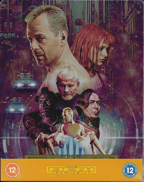 THE FIFTH ELEMENT - Limited Zavvi 4K UHD Blu Ray Steelbook Edition NEU ...