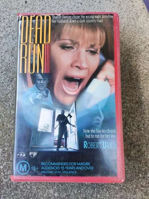 DEAD RUN VHS Retro Vintage Video Cassette Clamshell Cover Video Horror $39.00 - PicClick AU