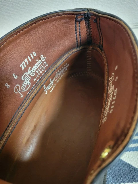 RUSSELL MOCCASIN TRIPLE Vamp Sporting Clay Chukka Boots 8E £707.14 ...