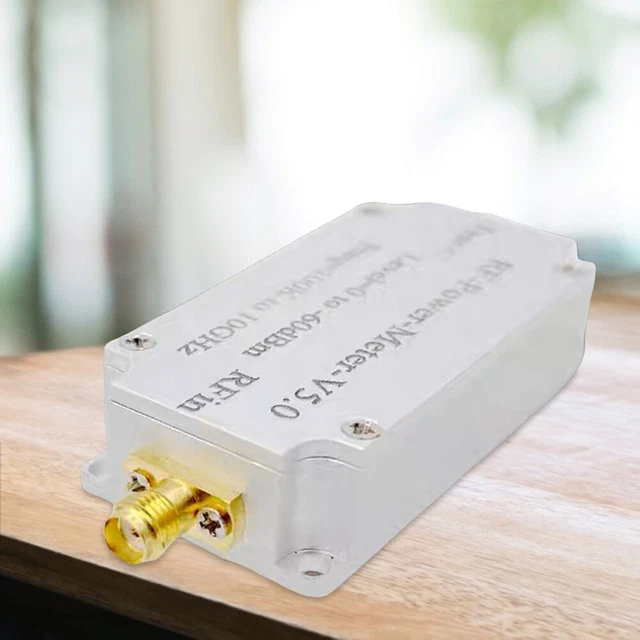 USB RF POWER Meter Up To 500kbps 100K-10GHZ Power Meter Tester V5 for ...