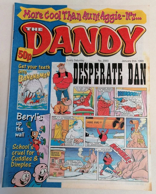 COMIC - VINTAGE British Comic The Dandy Fun For Boys & Girls No. #2980 ...