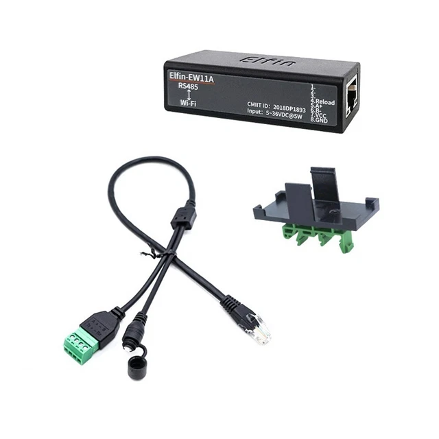 SERIAL PORT RS485 to WiFi Serial Device Server -EW11A Support2653 £16. ...