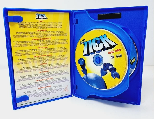 THE TICK COMPLETE Series (DVD 2003 2-Disc Set) Unrated Reg. 1 Patrick ...