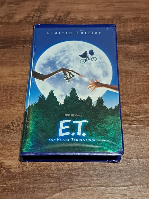 Et The Extra Terrestrial Vhs Limited Edition Clamshell Case Steven 8366