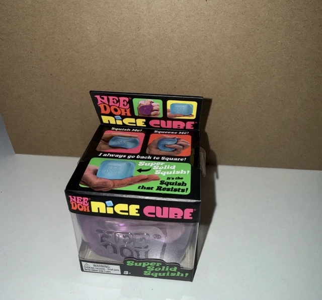 NEEDOH NICE CUBE Purple Squishy £17.99 - PicClick UK