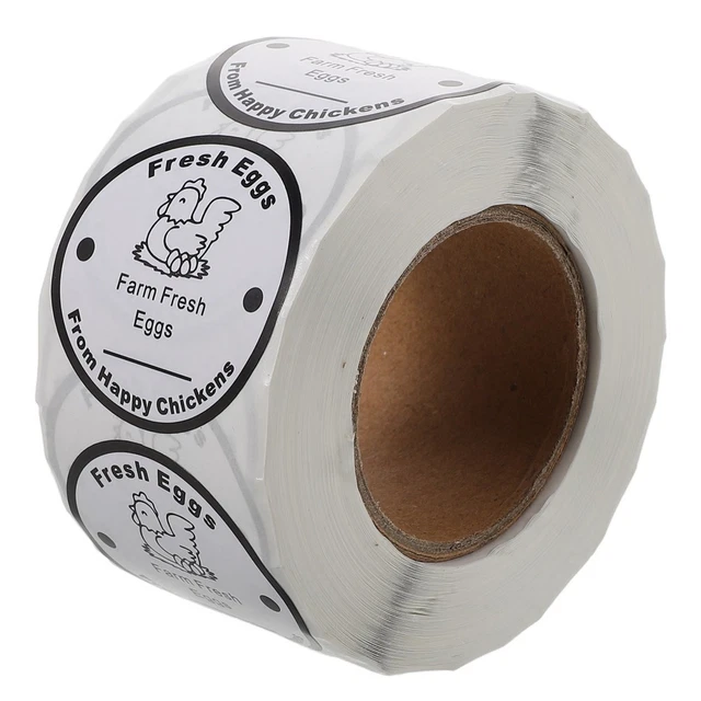 EGG CARTON LABELING Market Packaging Stickers Cartons for Chicken Eggs ...