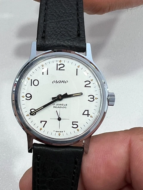 OROLOGIO ORANO WATCH Co Ltd Anni 50 Nuovo Fondo Di Magazzino Anni 60-70 ...