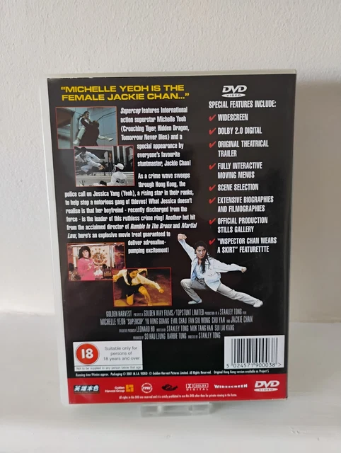 SUPERCOP (DVD 2001) - Michelle Yeoh / Jackie Chan - DISC IS IN MINT ...